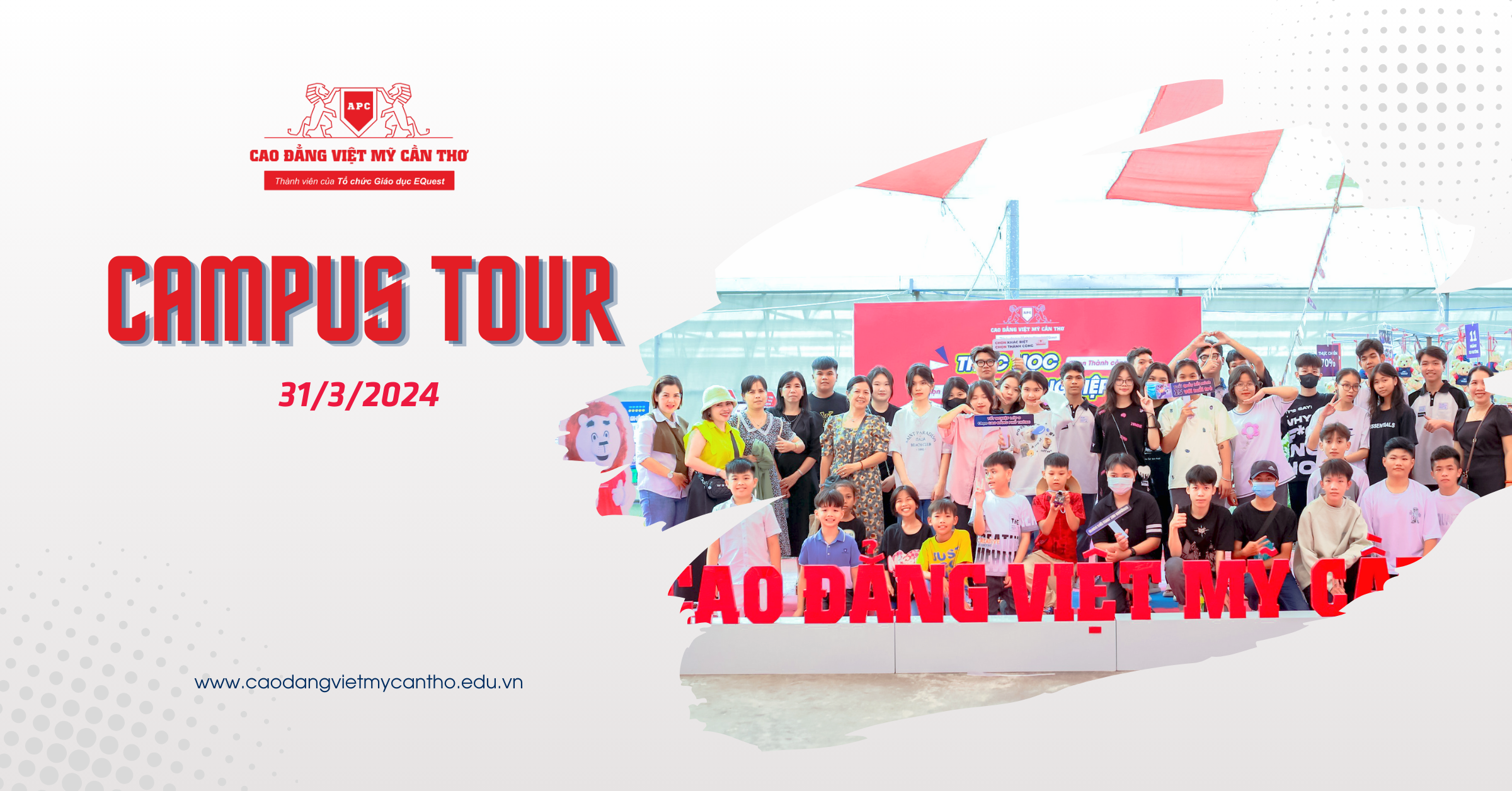 Campus Tour 2024 có sự tham dự hơn 500 học sinh lớp 9